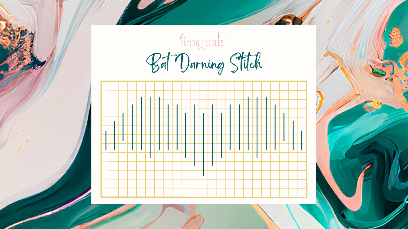 Bat Darning Stitch – The Flying Needles
