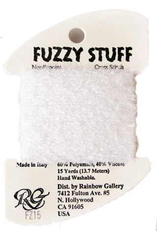 Fuzzy Stuff FZ15 White – The Flying Needles