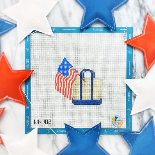 Americana Boat Tote – The Flying Needles