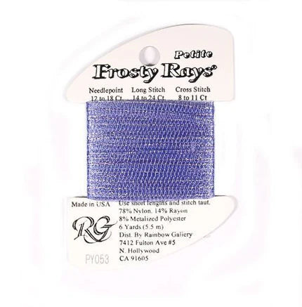 Petite Frosty Rays PY053 Medium Periwinkle Gloss – The Flying Needles