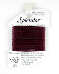 Splendor S827 Dark Burgundy – The Flying Needles