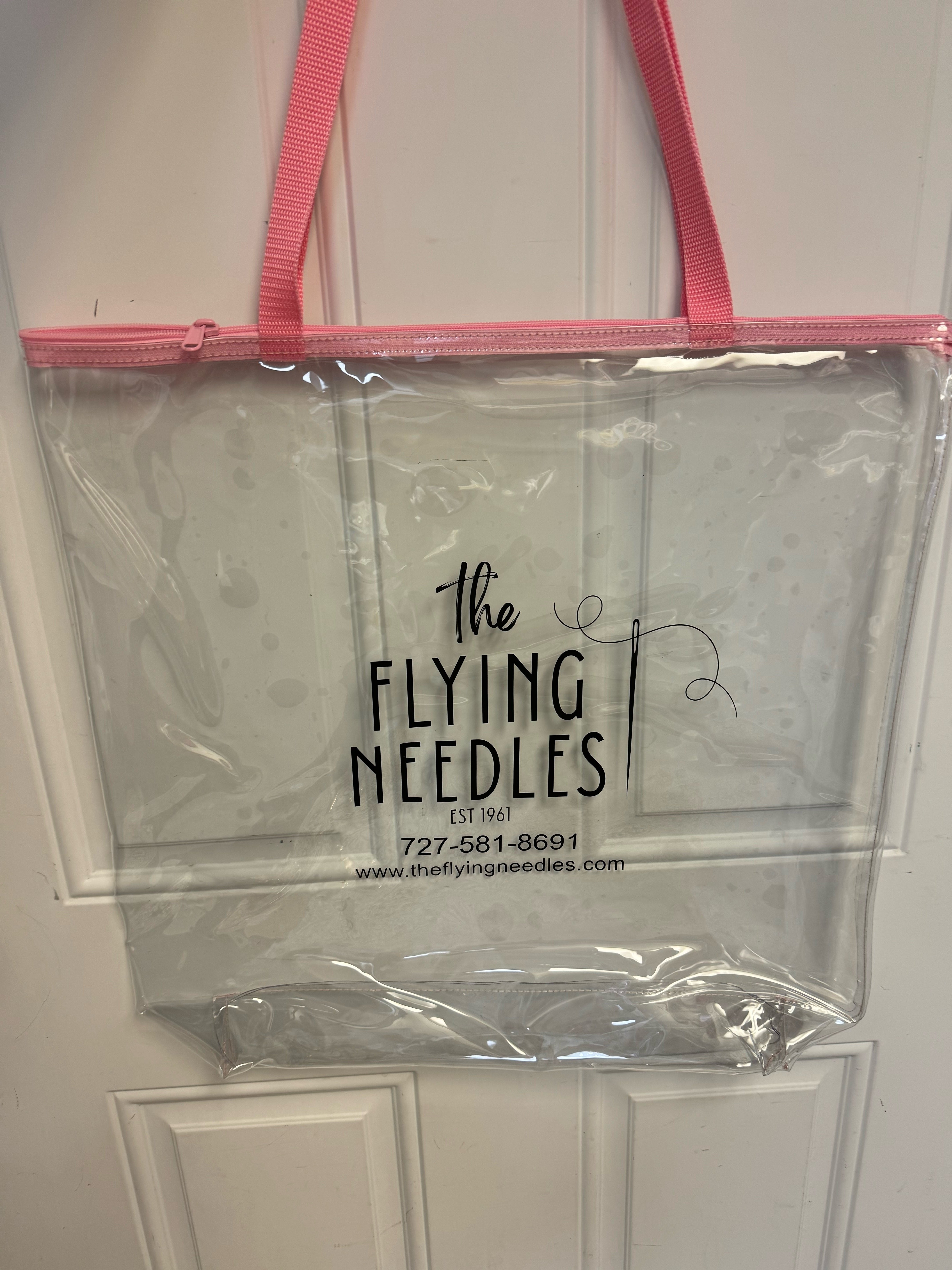 TFN LOGO XL Project bag 20X18 – The Flying Needles
