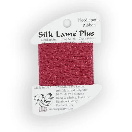 Silk Lame Plus LM45 Deep Rose – The Flying Needles