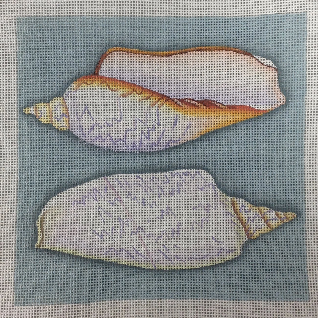 Twin Shells Canvas – The Flying Needles