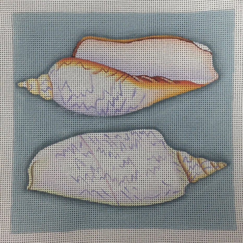 Twin Shells Canvas – The Flying Needles