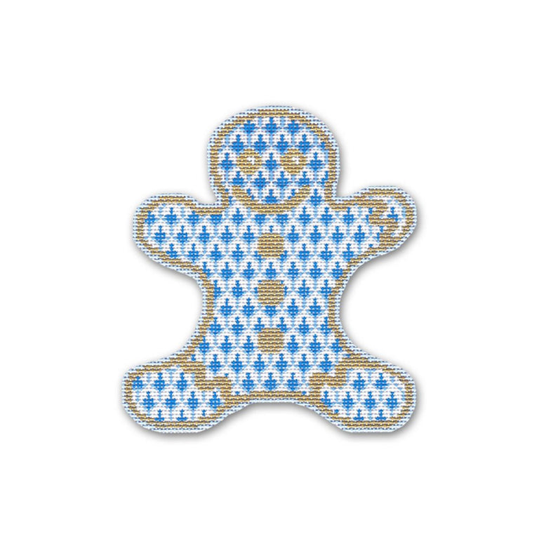 Copy of Gingerbread Man Blue - The Flying Needles
