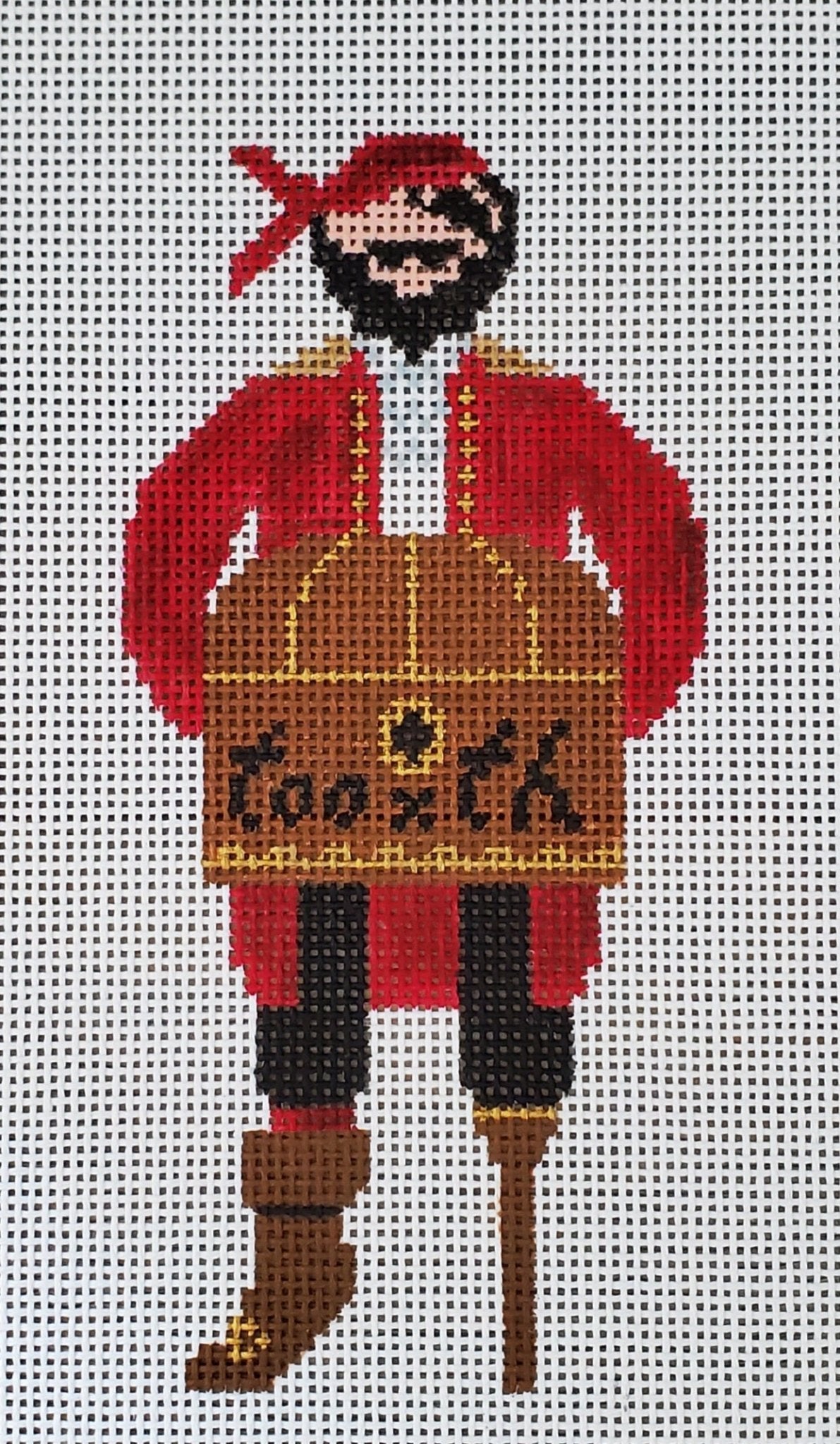 Pirate Tooth Pillow - The Flying Needles